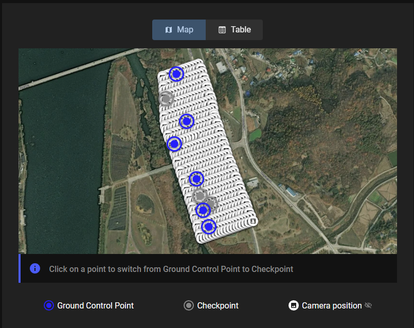 Misalignment between images and GCPs in PIX4Dcloud dataset creation wizard - PIX4Dcloud Advanced