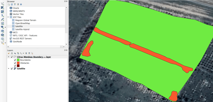 Targeted spraying maps for XAG P100's drones with PIX4Dfields