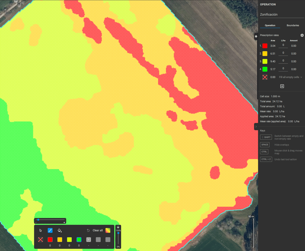 Zonation migration - PIX4Dfields