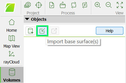 How to import a volume into Volumes - PIX4Dmapper