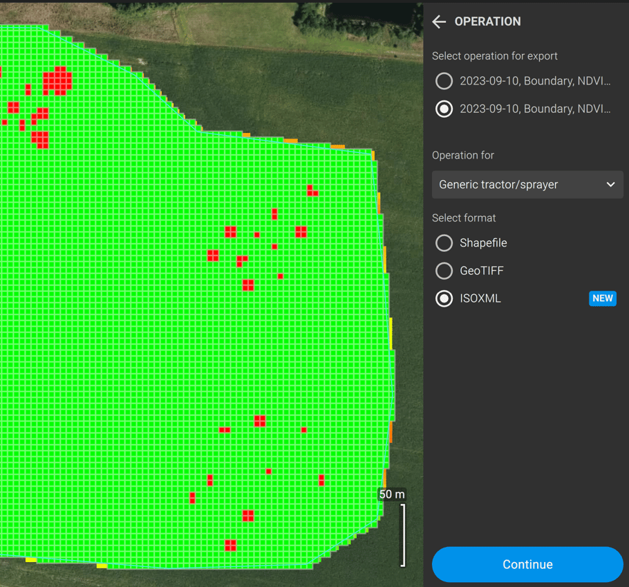 How to export a variable rate map to terminals of different tractor ...