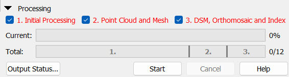 Step 4. Processing - PIX4Dmapper