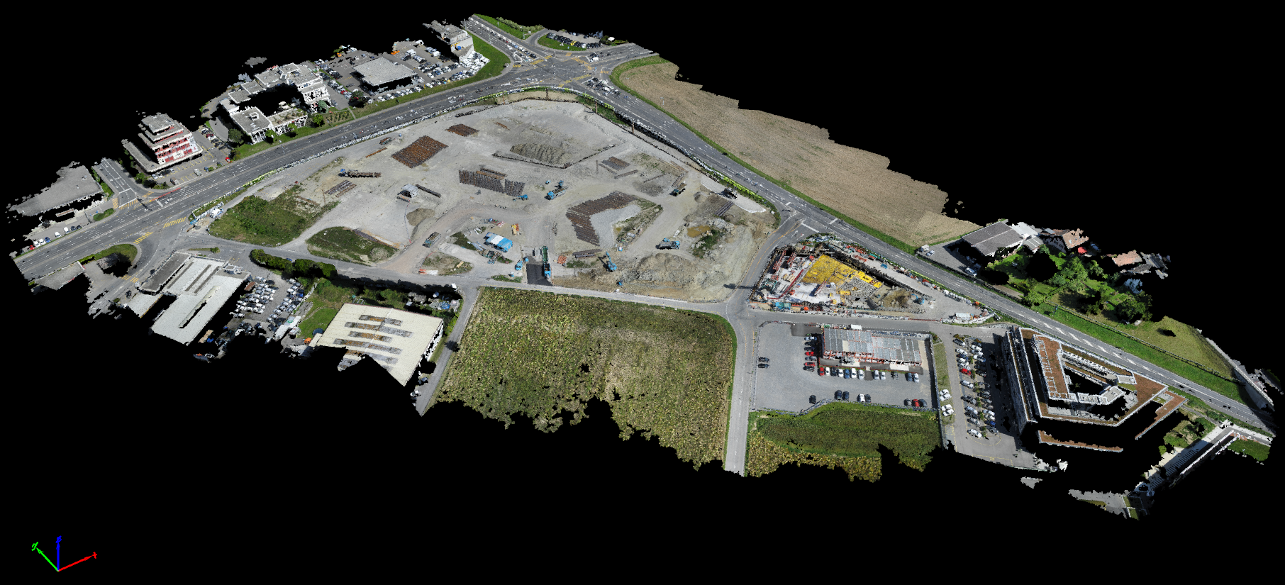 Example projects - real photogrammetry data