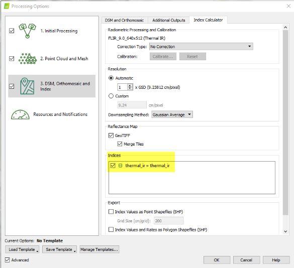 Example projects - real photogrammetry data