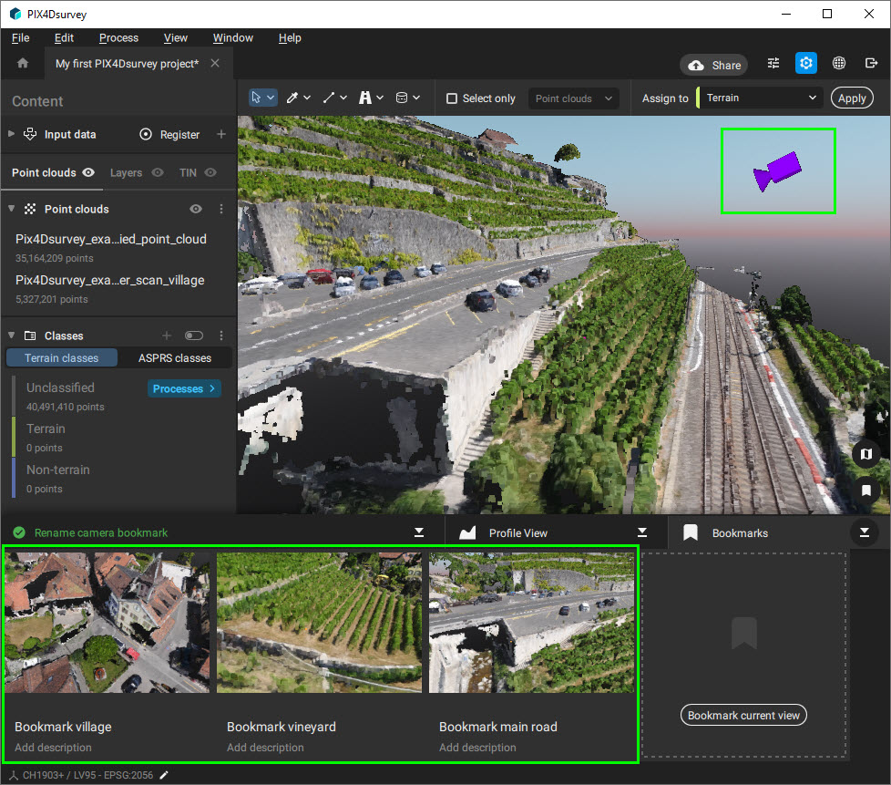 Create my first PIX4Dsurvey project from A to Z