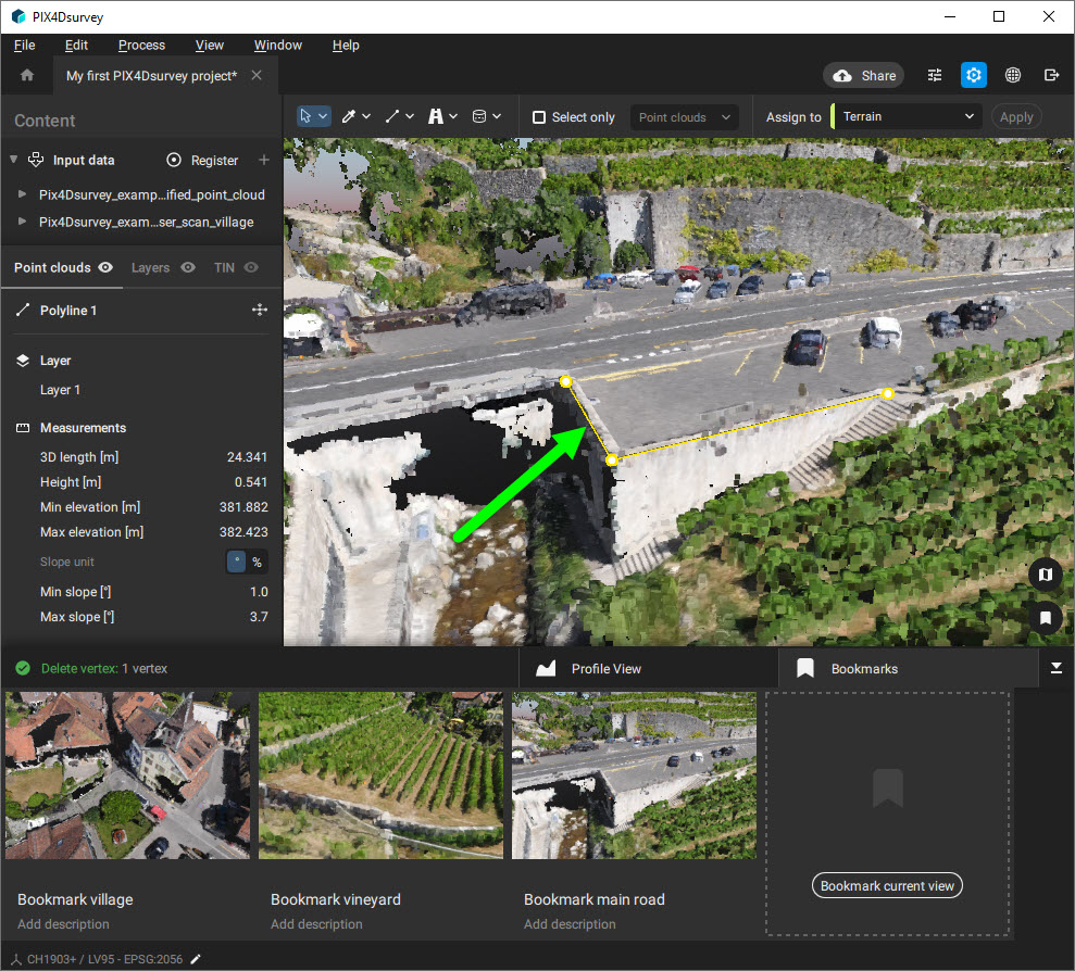 Create my first PIX4Dsurvey project from A to Z