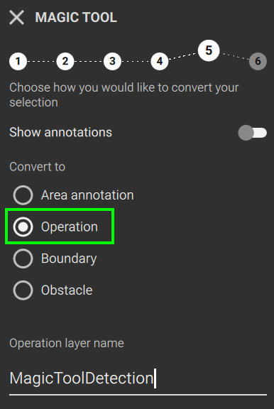 Magic Tool - PIX4Dfields