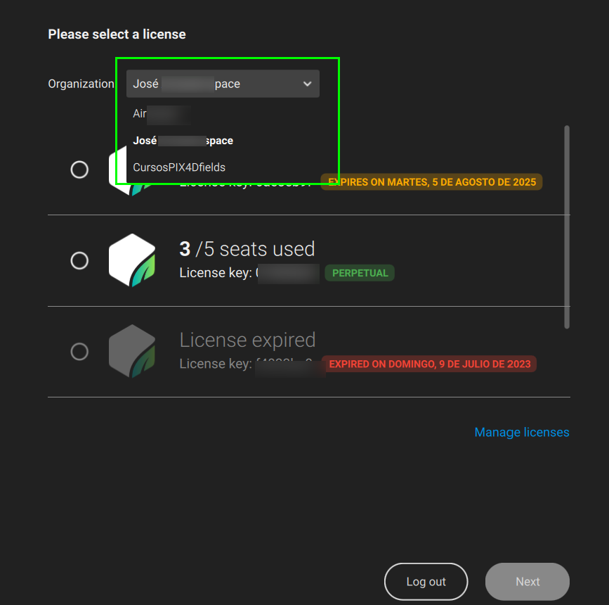 Trial, sign-up, login - PIX4Dfields