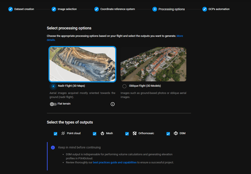 Best practices and capabilities for PIX4Dcloud