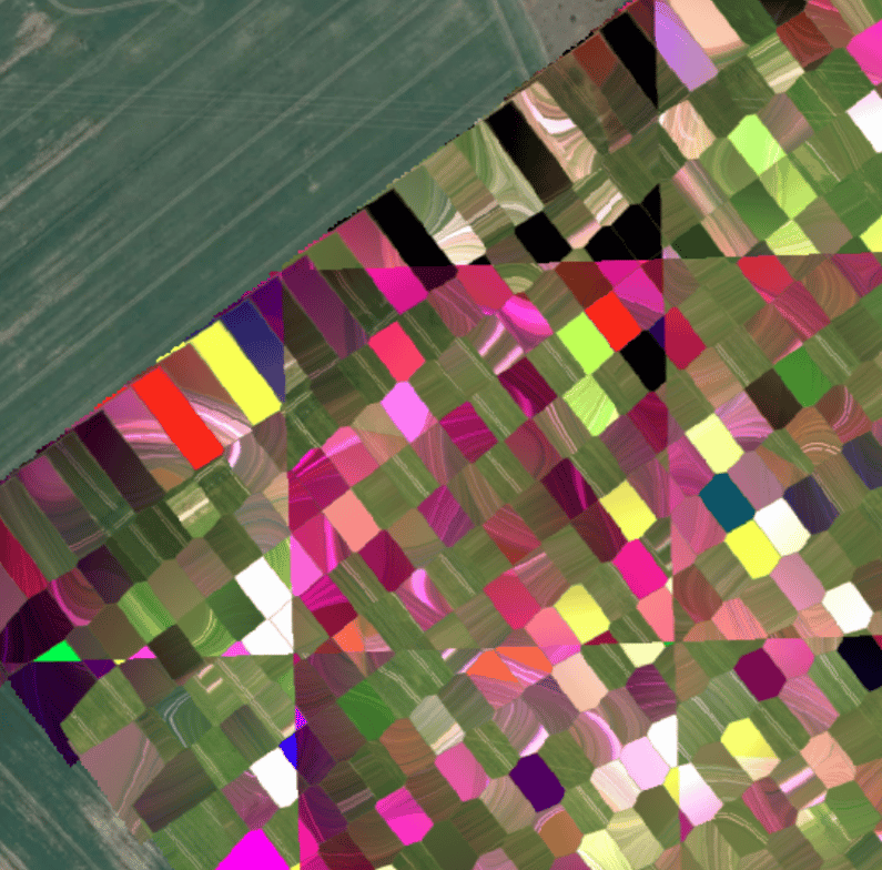 Stitching artifacts - PIX4Dfields