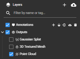 Using PIX4Dcatch to generate a Gaussian Splat model