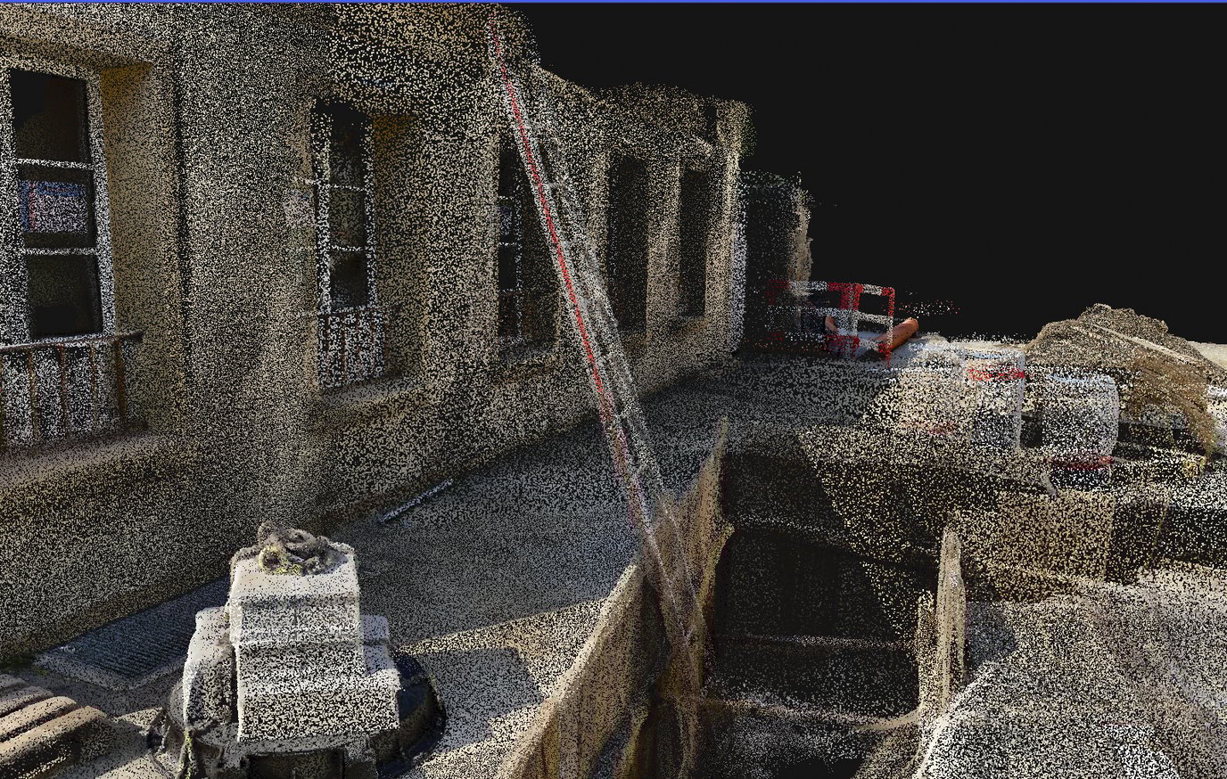 Using PIX4Dcatch to generate a Gaussian Splat model