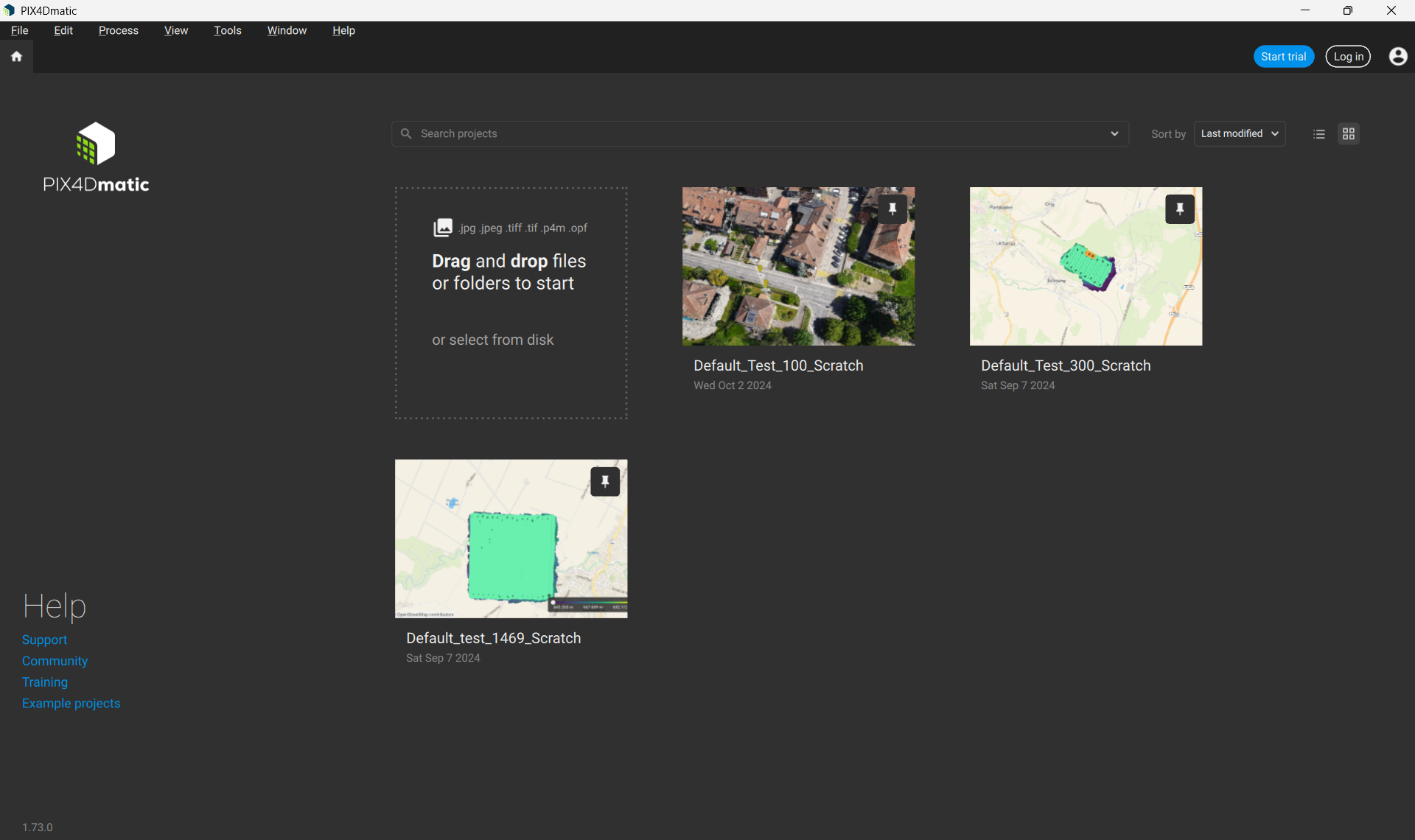 Quick Start Guide - PIX4Dmatic