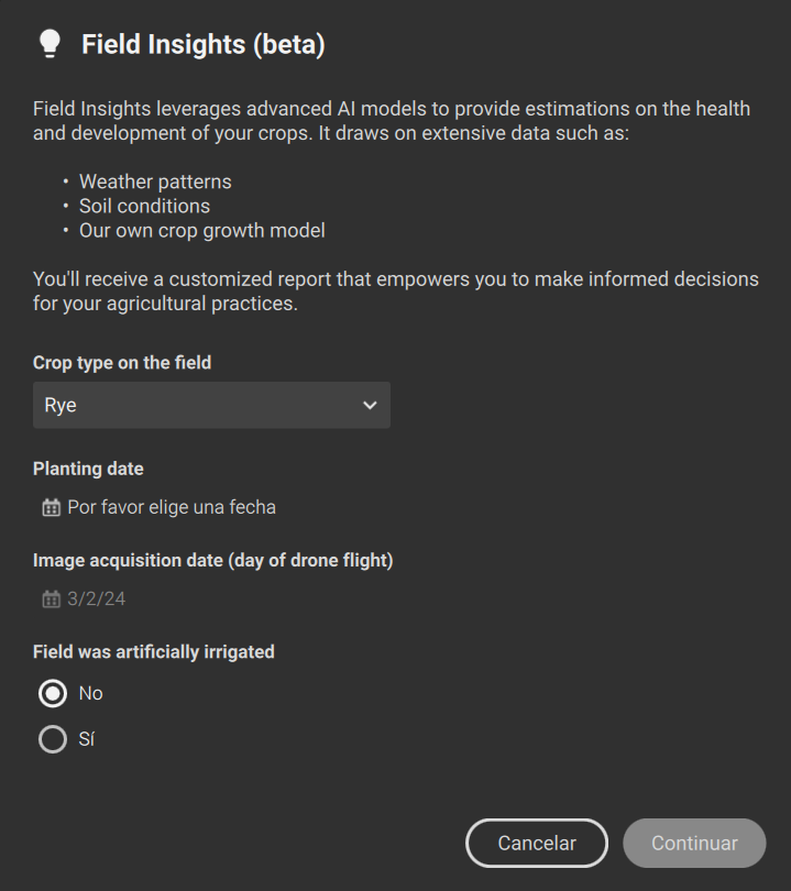 How to use Field Insights - PIXDfields