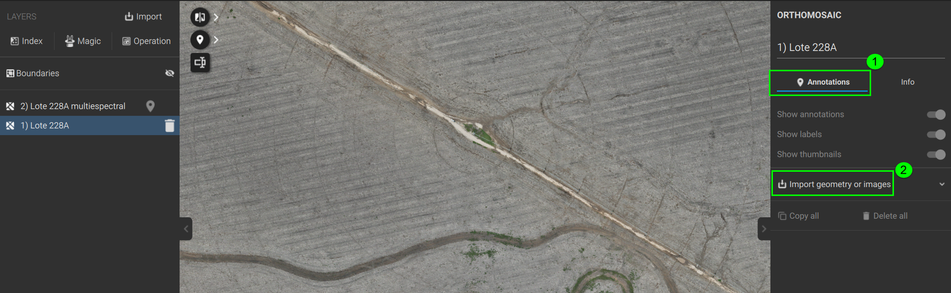 Too many polygons error - R0177- PIX4Dfields