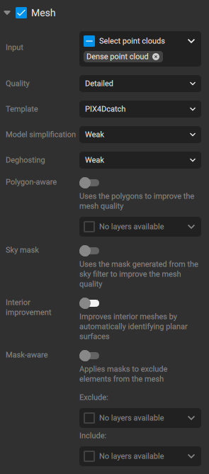 How to process PIX4Dcatch datasets in PIX4Dmatic