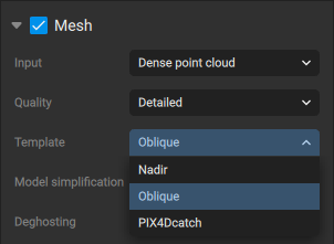 Mesh - PIX4Dmatic