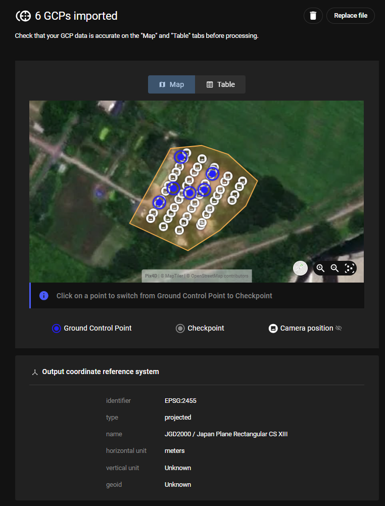 How to define a region of interest for processing in PIX4Dcloud
